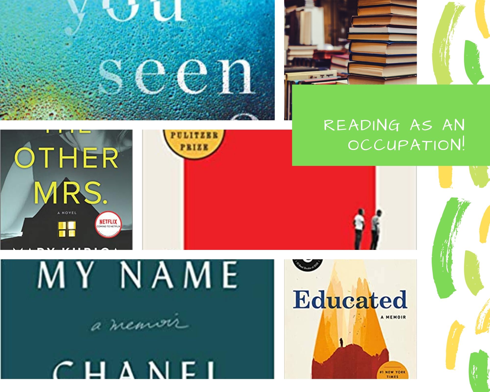 Reading as an Occupation—June reads. – OT Research Corner