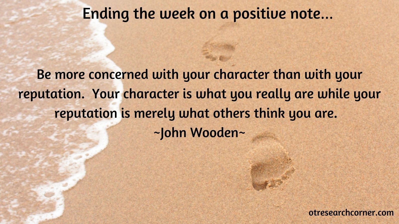 Ending the week on a positive note… – OT Research Corner